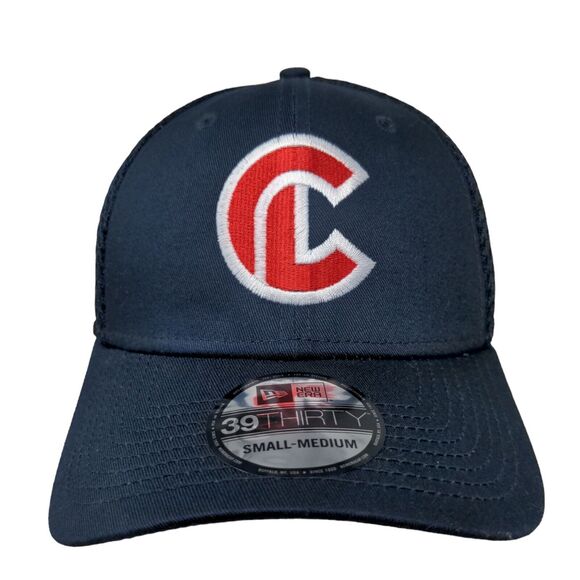 New Era | Accessories | New Era Mens Fitted Hat Blue Sm Embroidered C ...